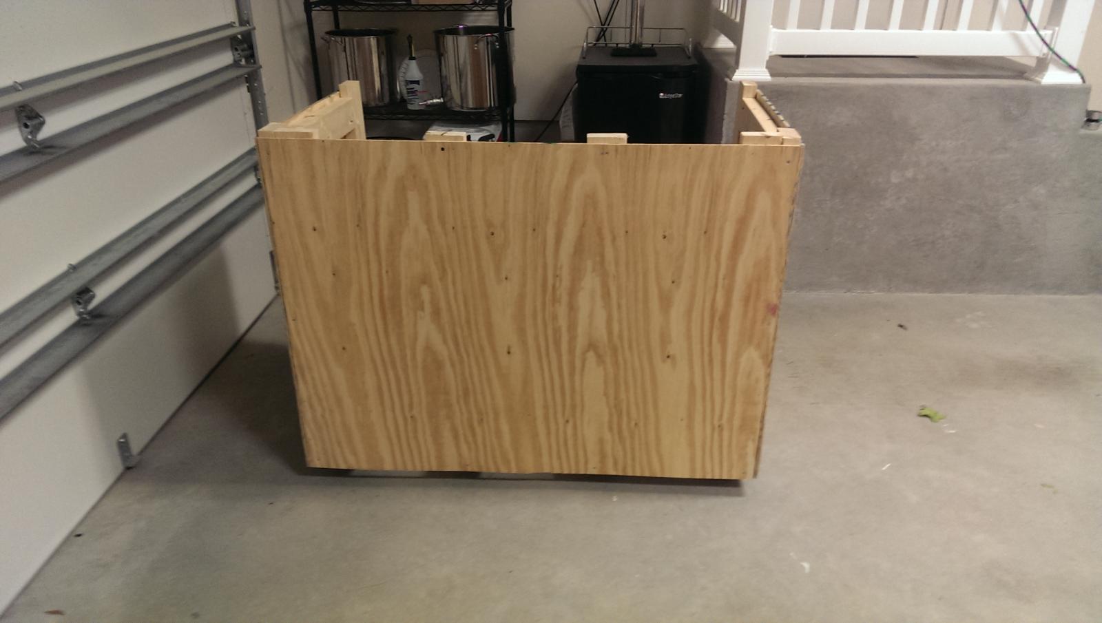 Frigidaire 4 tap coffin keezer build | Homebrew Talk - Beer, Wine, Mead ...