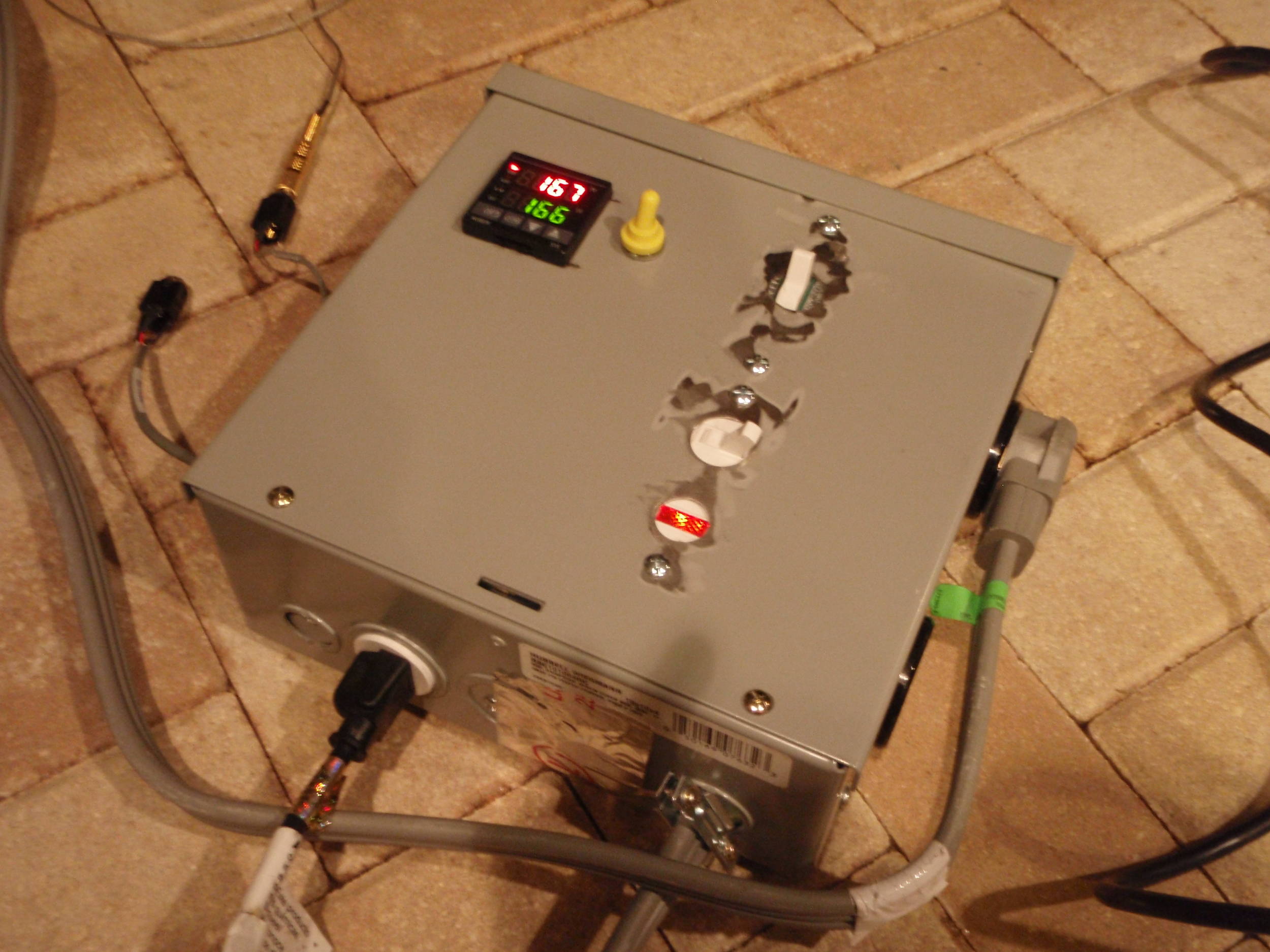 OldMetalControlBox | Homebrew Talk - Beer, Wine, Mead, & Cider Brewing ...